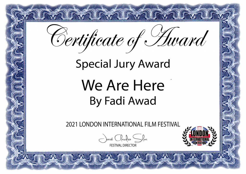 An Outstanding Win For Fadi Awad in London International Film Festival ...